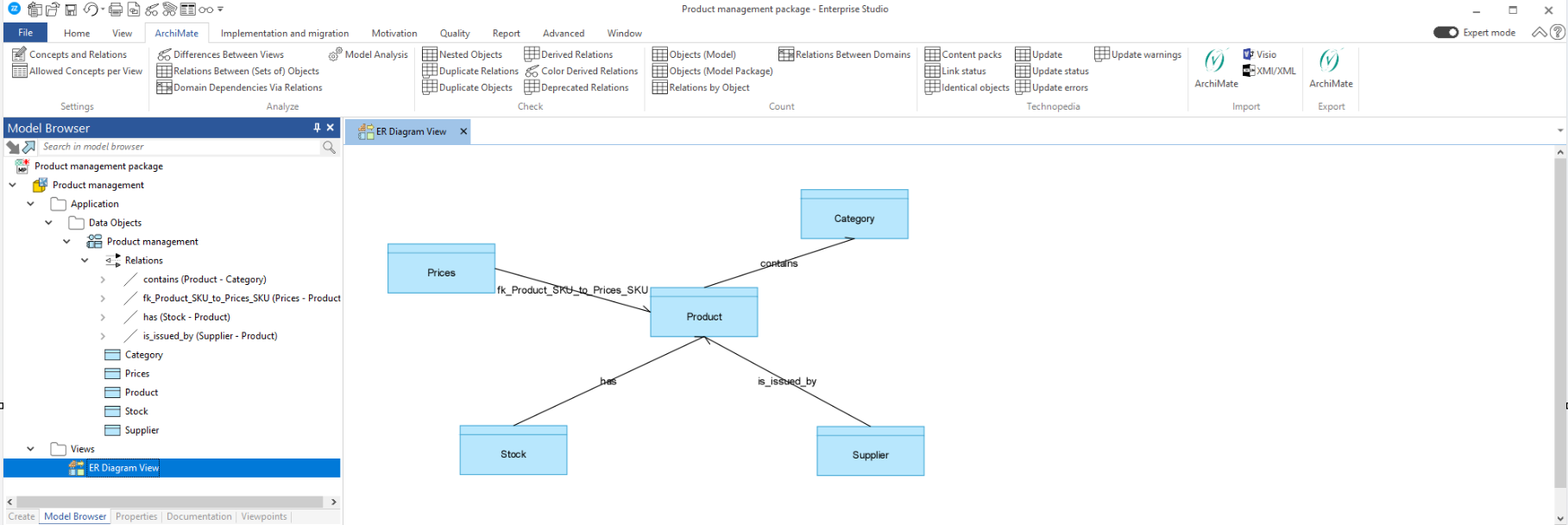 Bizzdesign EA integration